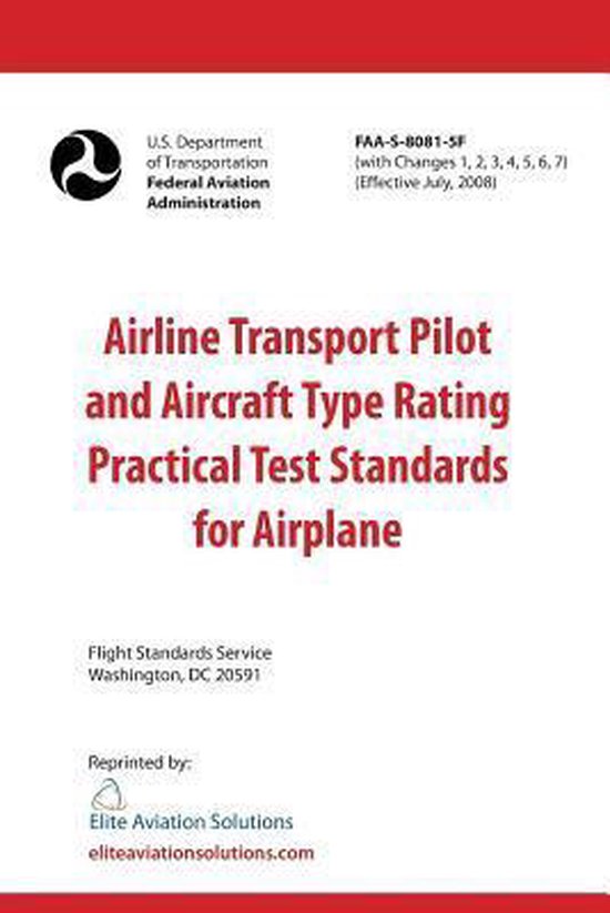 Airline Transport Pilot and Aircraft Type Rating Practical Test ...