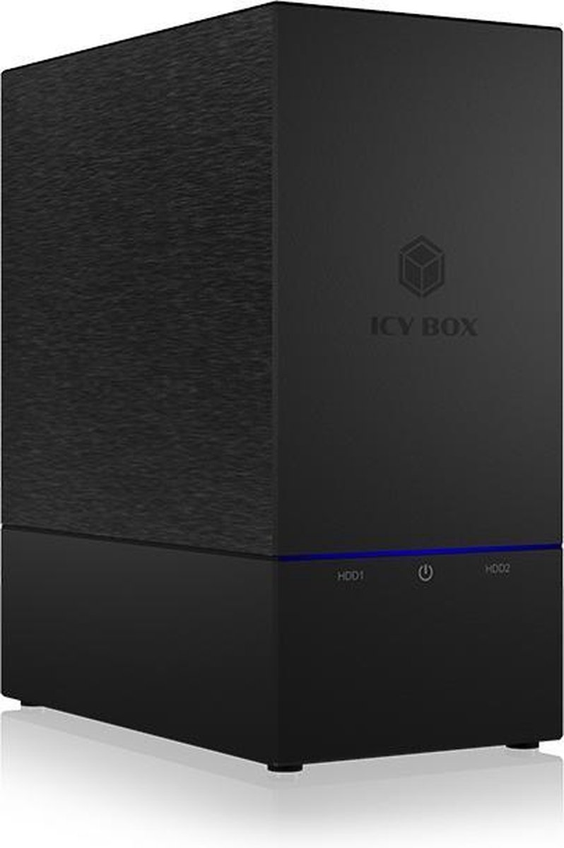 ICY BOX IB-RD3621-C31 disk array Desktop Zwart | bol.com