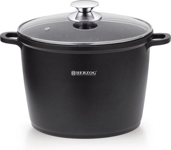 Herzog 24cm Die Casting Deep Pot | bol