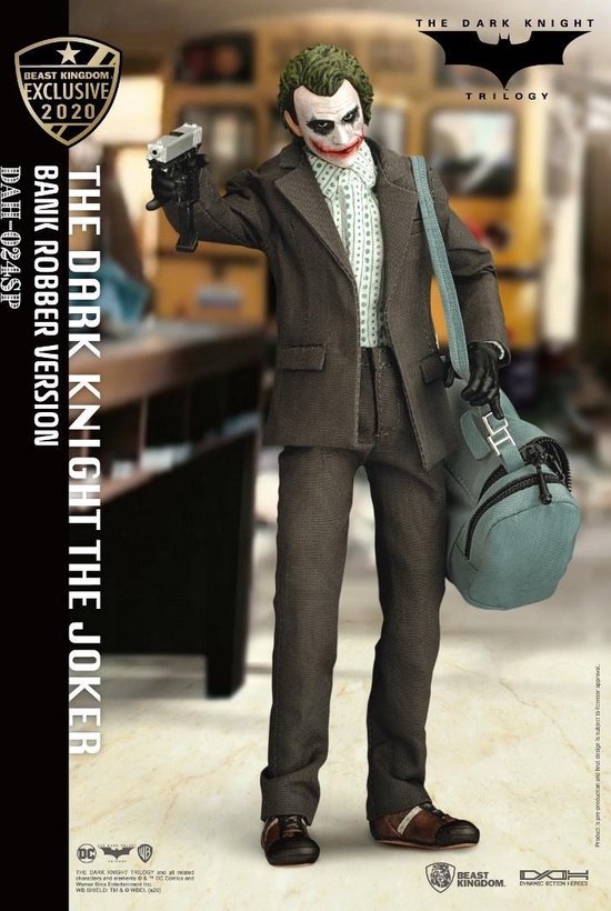 DC Comics: The Dark Knight - The Joker Bank Robber Version 1:9 Scale ...