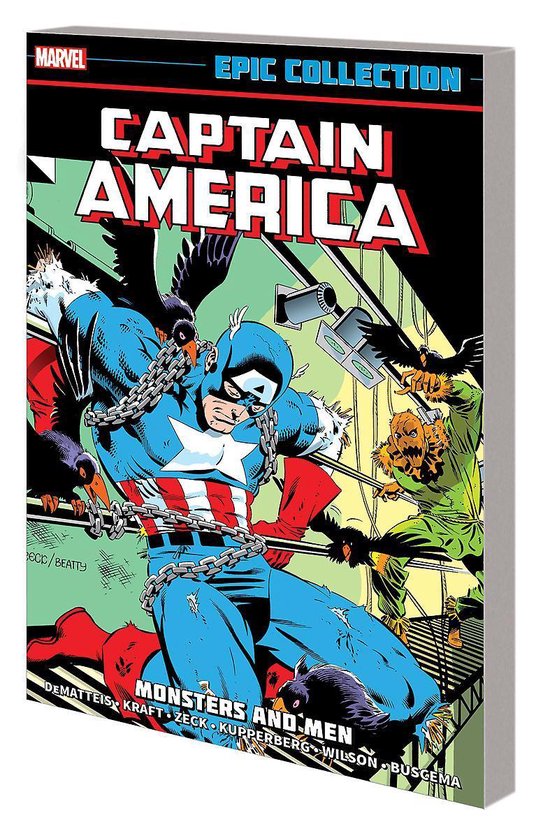 Captain America Epic Collection, J.M. Dematteis | 9781302923235 ...