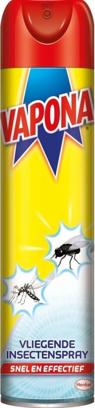 6x Vapona Vliegende Insecten Spray 400 ml | bol