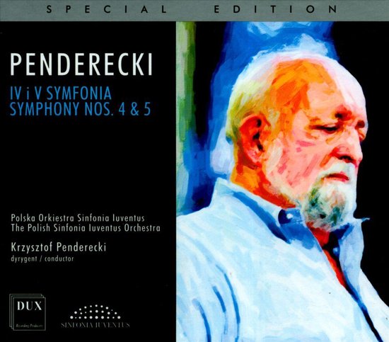 Penderecki: Symphony Nos. 4 & 5, Polish Sinfonia Iuventus Orchestra ...