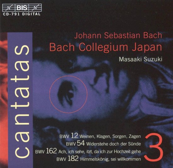 Bach: Cantatas Vol 3 / Suzuki, Bach Collegium Japan, Peter Kooy | CD ...