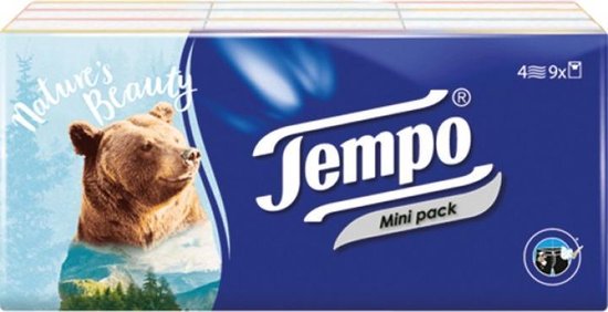 Tempo zakdoekjes Kids - 9 x 5 stuks | bol