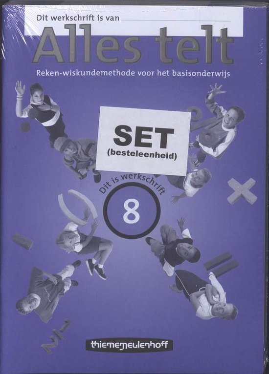 Alles telt (set a 5 ex) 8 Werkschrift | 9789006630619 | Boeken | bol.com