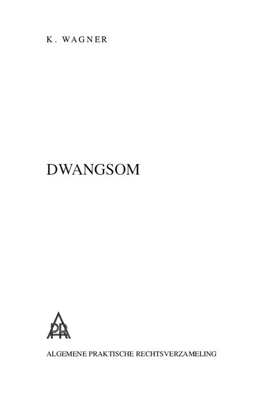 Dwangsom | 9789059281639 | Boeken | bol