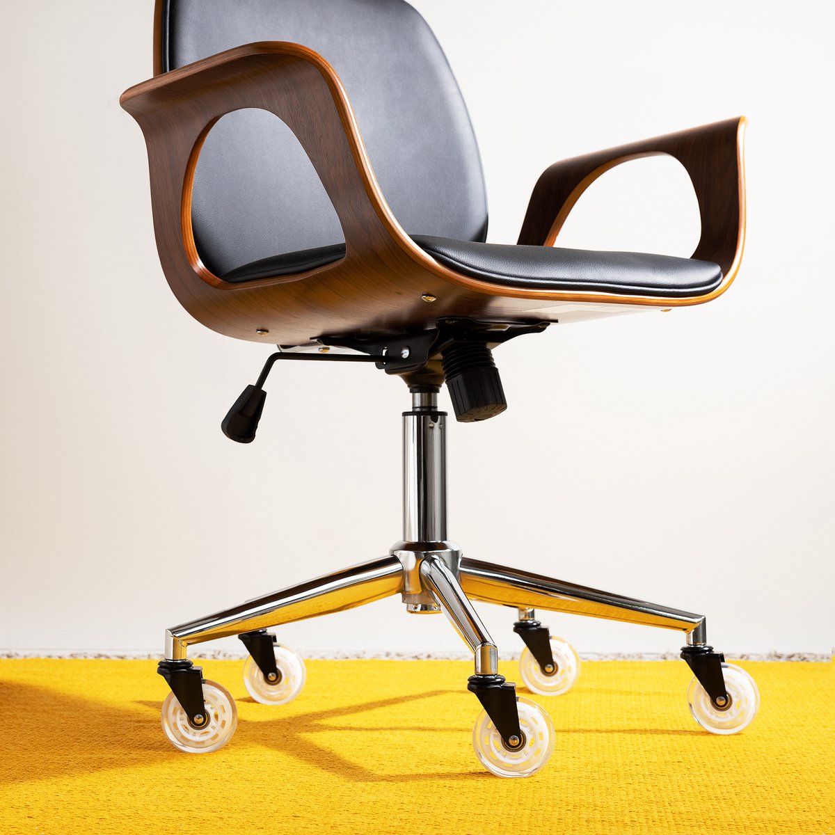 kwmobile 5x roulettes pour chaise de bureau - Roulettes pivotantes pour ...