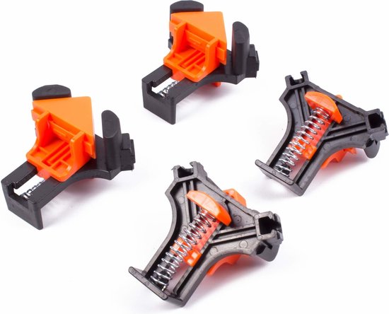 Benson Hoekklem - 90 graden - 5-22 mm - 4-delig - Kunststof en metaal | bol