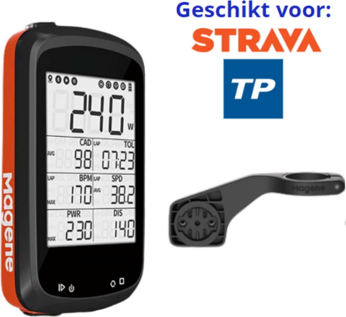 Magnificos - gps tracker fiets - kilometerteller fiets - fiets gps ...