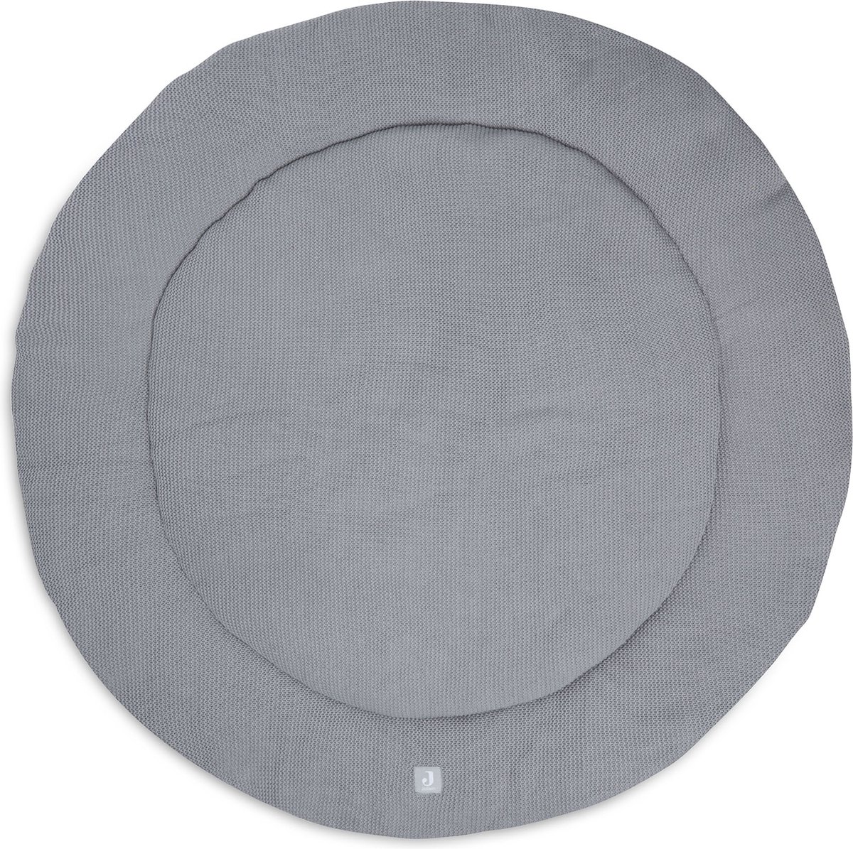 Jollein Boxkleed Rond ⌀ 95cm Basic Knit - Storm Grey | bol.com