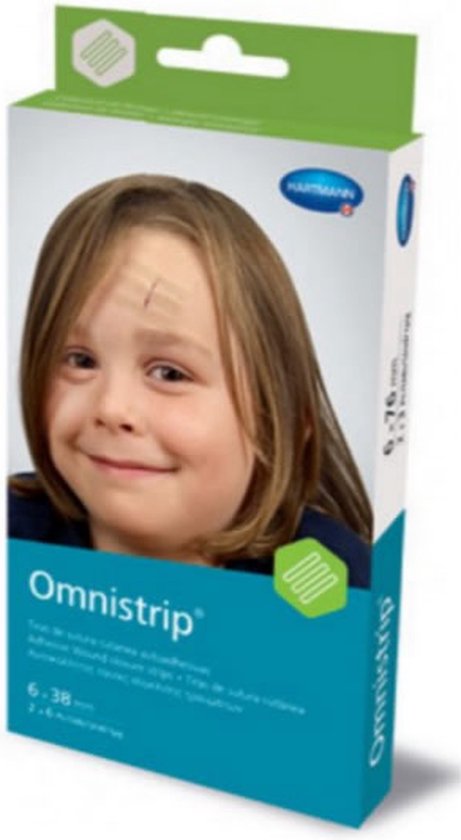 Hartmann Omnistrip Adhesive Wound Closure Strips 6x38mm | bol