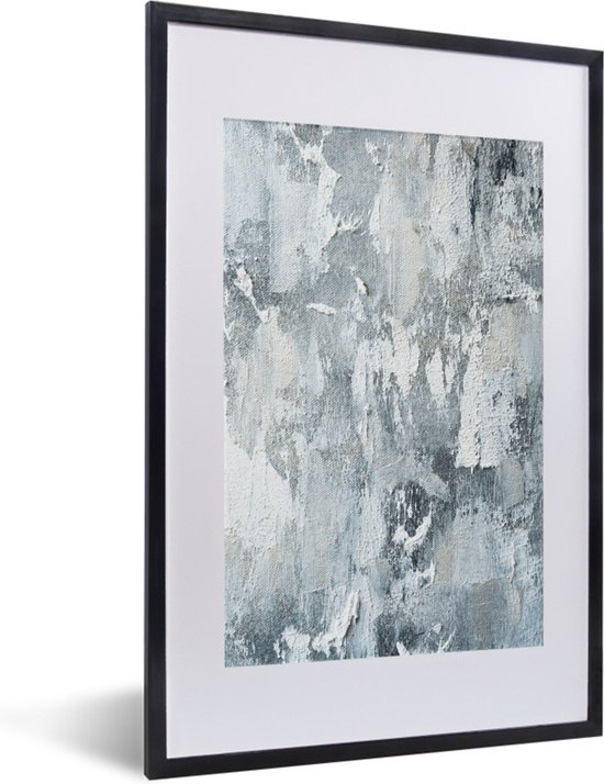 Fotolijst incl. Poster - Verf - Industrieel - Design - 40x60 cm ...