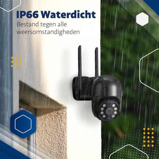 Teceye - Beveiligingscamera voor Buiten – Bewakingscamera – Buiten Camera -... | bol
