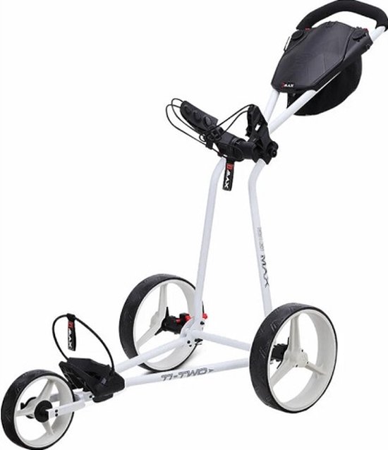 Big Max Ti Two Golftrolley - Golfkar - Wit | bol