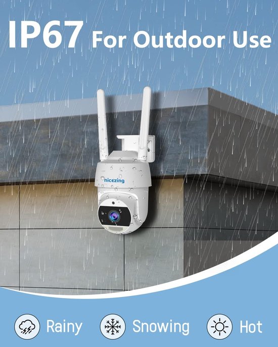 2K 4Mp Bewakingscamera Buiten Wifi | bol