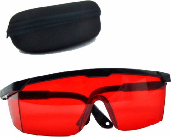 Bril voor zichtbaarheid laser stralen 190nm tot 540nm bril ...