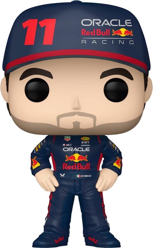 Funko Sergio 'Checo' Perez - Funko Pop! Racing - Red Bull Formula One ...