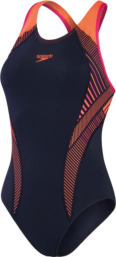 Speedo ECO+ Placement Laneback SportbadpakVolwassenen - Maat 42 | bol