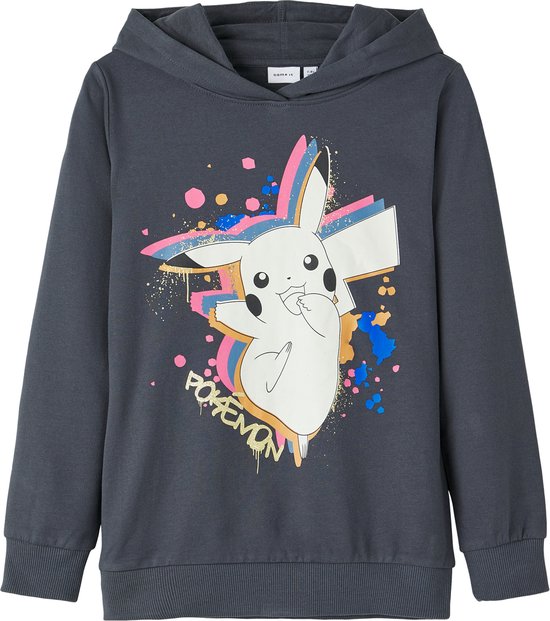 NAME IT NKFASA POKEMON SWEAT WH BRU BFU Meisjes Trui - Maat 116 | bol.