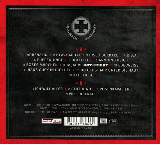 Ost+Front - Adrenalin (2 CD) (Limited Edition), Ostfront | Muziek | bol