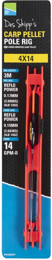 Preston Carp Pellet Pole Rig (3m) | bol