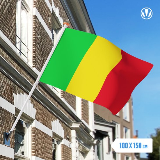 vlag Mali 100x150cm - Spunpoly | bol