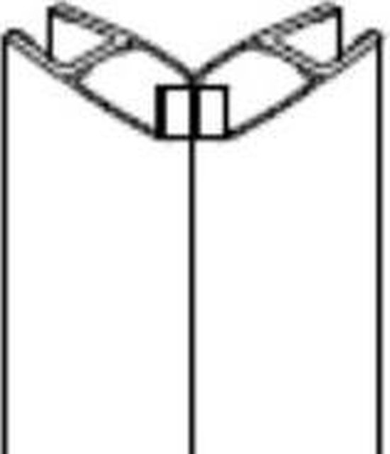 Guo Free basic magneetstrip hoek 1882mm set transparant, transparant | bol