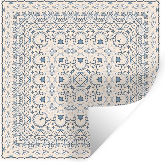 Muurstickers - Sticker Folie - Perzisch Tapijt - Vloerkleed - Patronen ...
