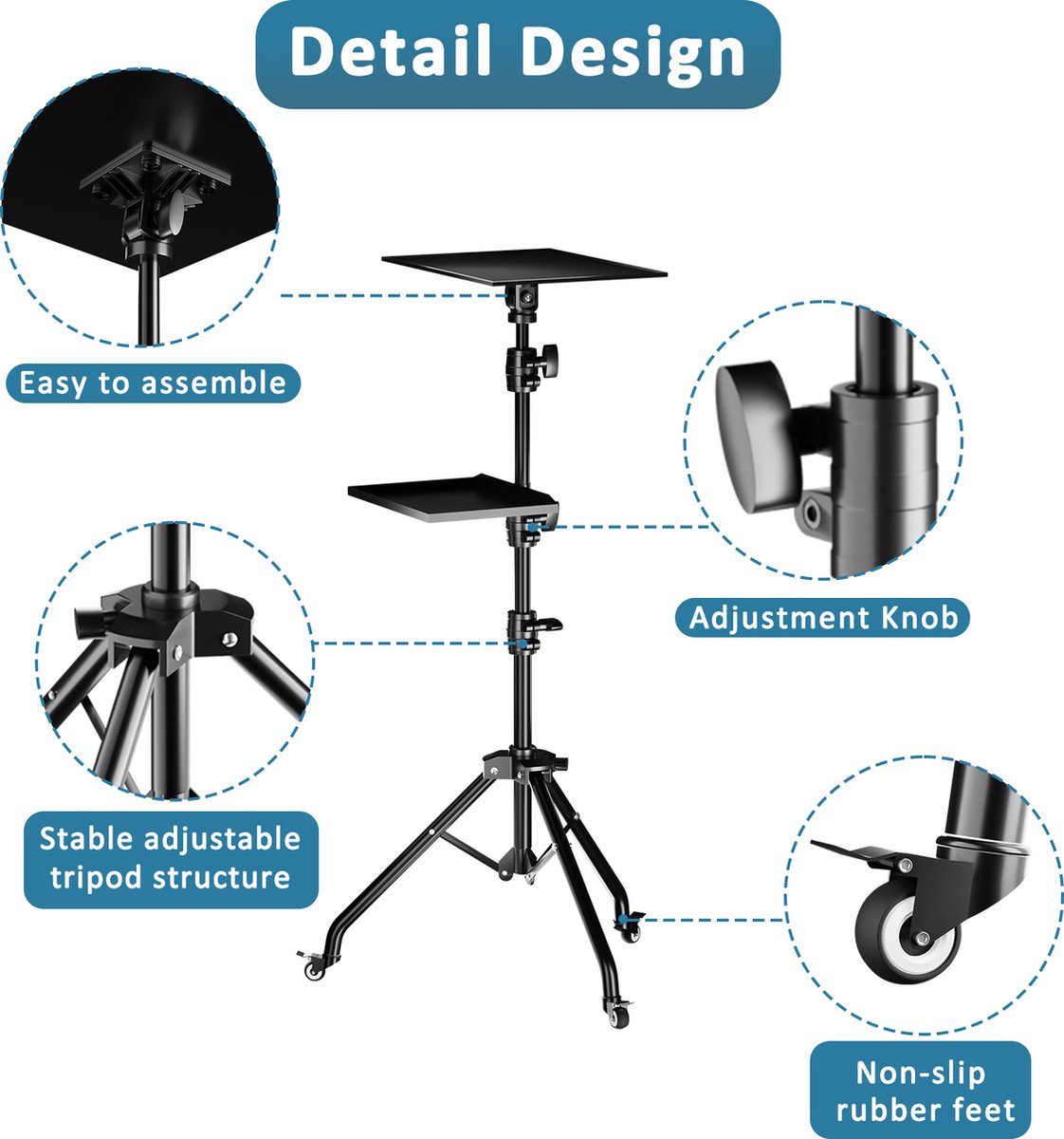 Sh Projector Statief - Beamer Statief - Laptop Statief - Laptop Houder ...