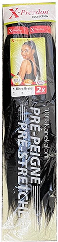 Hair extensions Pre-Peigne X-Pression Nº 2 (1X2) | bol