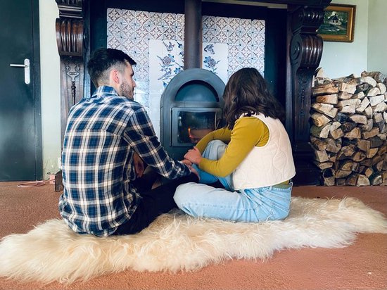 Coats Island Lounge Schapenvacht IJslander Cloud White | bol