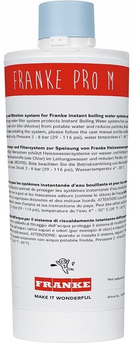 Franke Pro M Waterfilter 120.0305.558 | bol