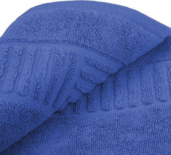 Set van 2 badmatten, badmatten, 50x80 cm, 100% katoen, douchemat ...