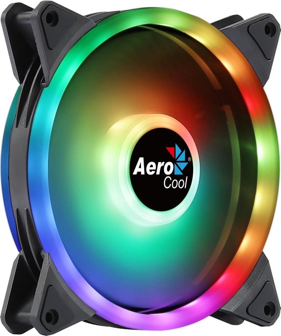 Box Ventilator Aerocool AE-CFDUO14 1000 rpm (Ø 14 cm) RGB | bol