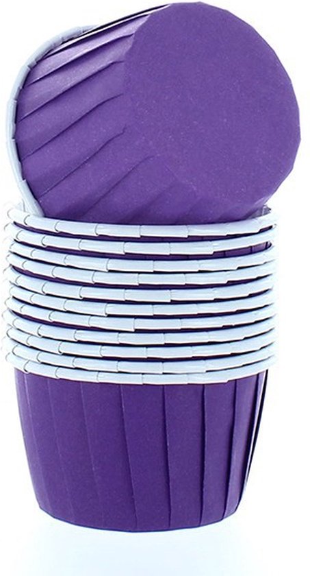 Culpitt Baking Case Cup Paars -12st- | bol