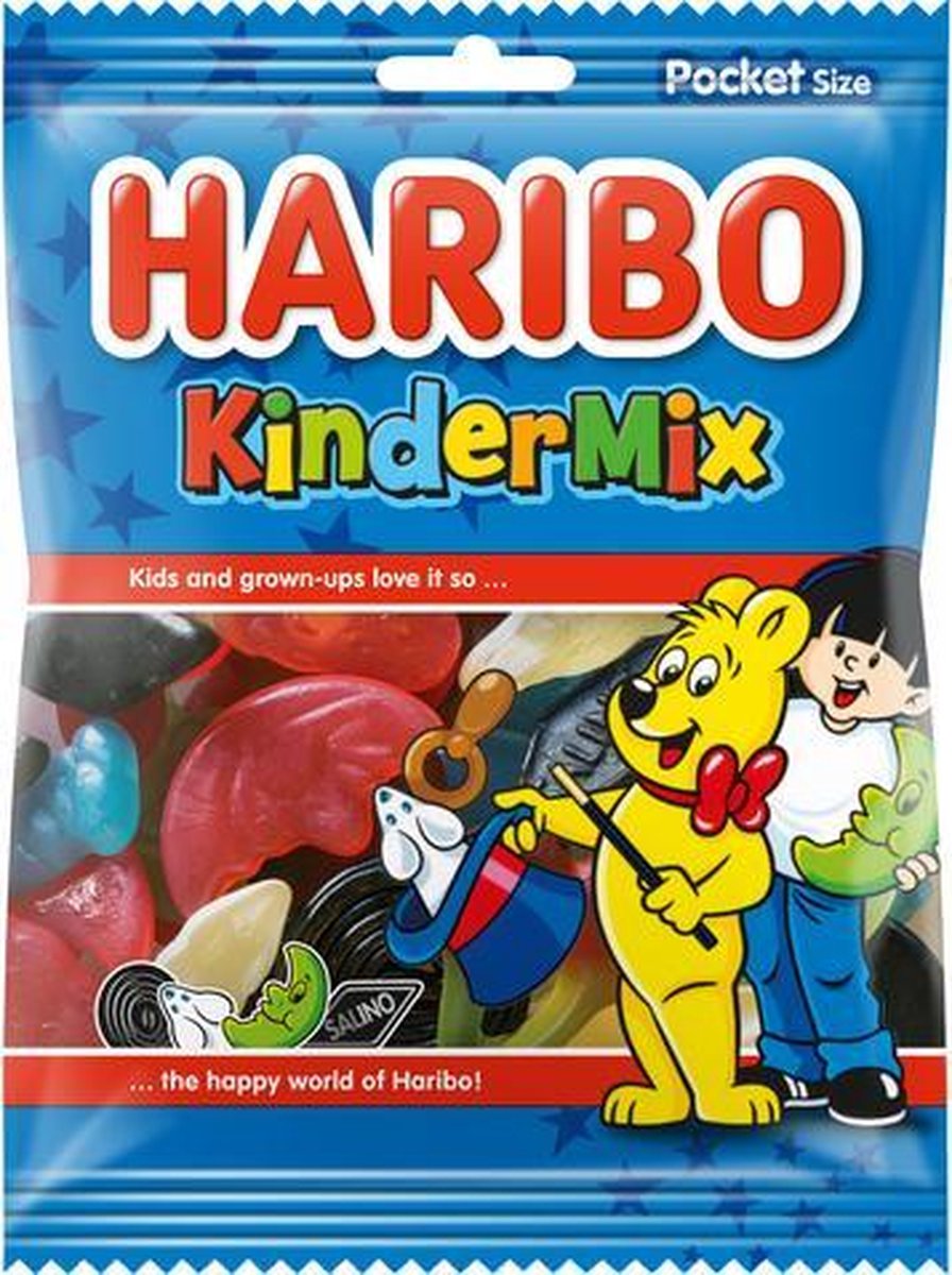 bol.com | Haribo Kindermix zak 75 gr 28 zakjes