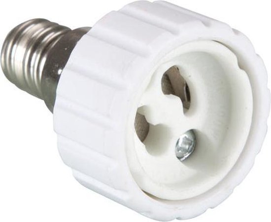 Verloopfitting van e14 naar gu10 | bol