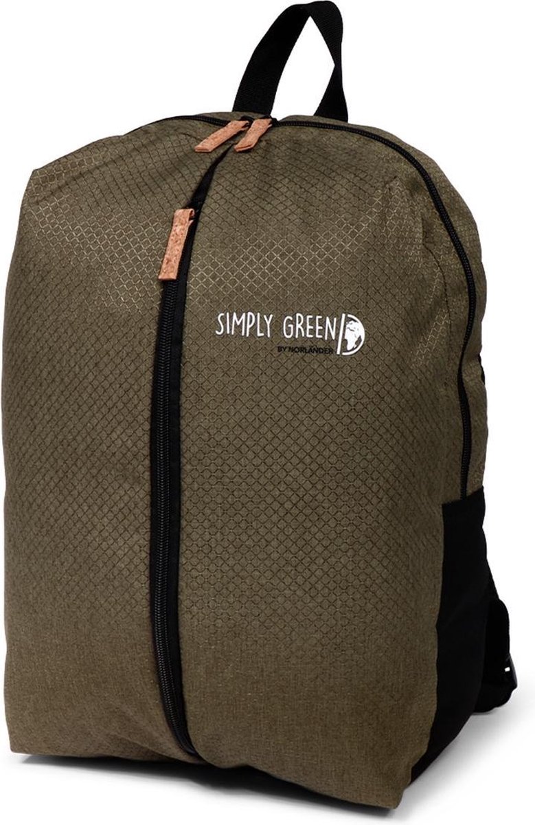 Norlander RPET Rugzak 25L - Gemaakt van gerecyclede petflessen - Groen ...