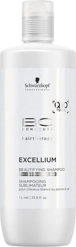 Schwarzkopf - BC Bonacure - Excellium - Beautifying Shampoo - 1000 ml | bol