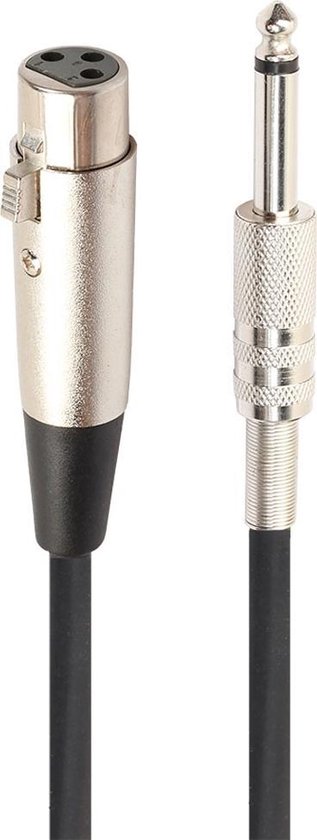 5 METER|6.35MM Male naar XLR Female Microfoon Aansluiting (Karaoke ...