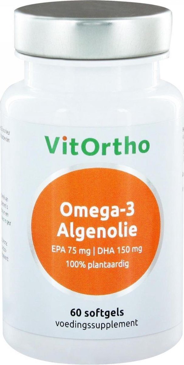 VitOrtho Omega-3 Algenolie Vegan - 60 vcaps | bol.com