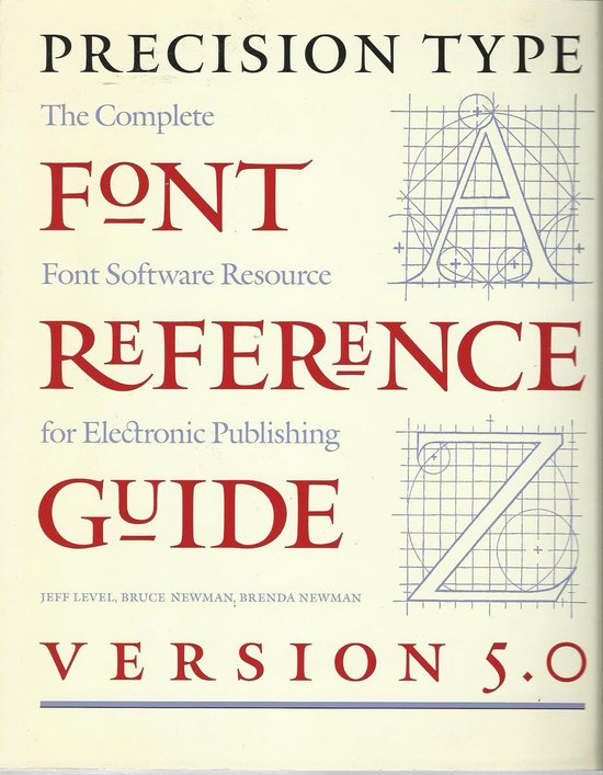 Precision Type Font Reference Guide, Brenda Newman | 9780964625204 ...