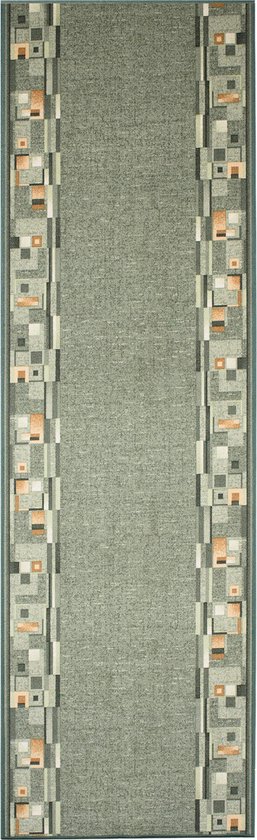 Tapiso Antislip Rubber Mat Loper Groen Woonkamer Hal Klassiek Modern ...