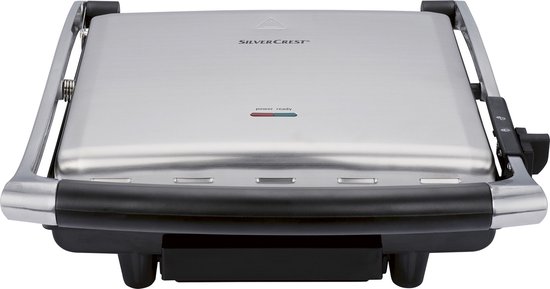 SILVERCREST Panini Grill - Contactgrill - 2000W - Grillplaat ...