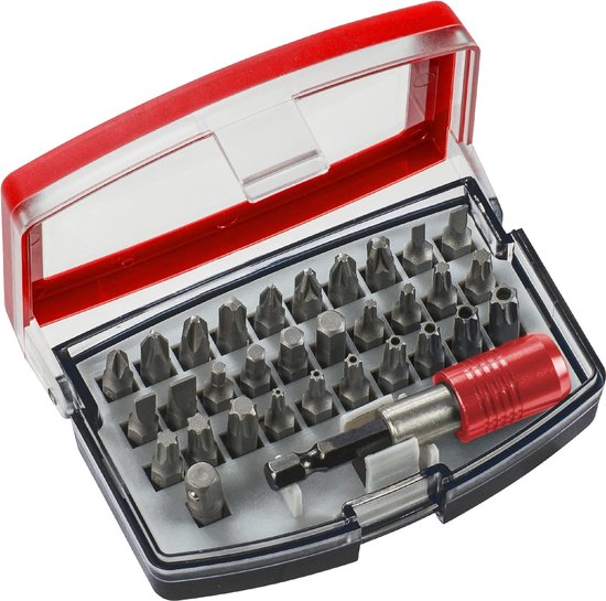 kwb bitset bitbox met bithouder - 32 delig inclusief 44652 inch zeskantschacht volgens... | bol