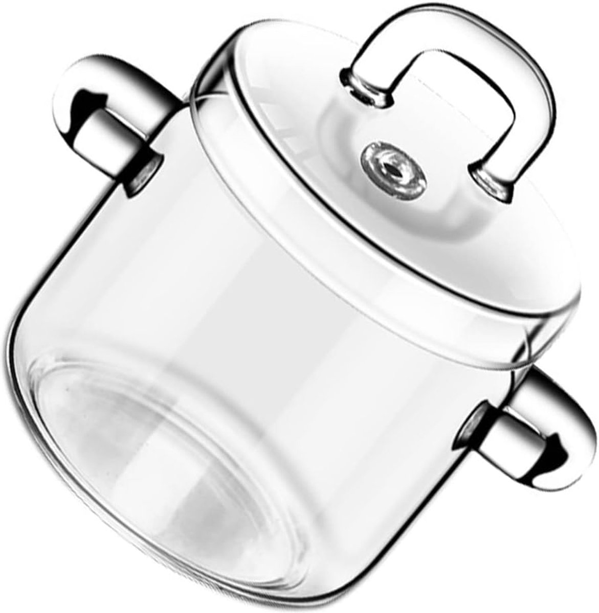 Soep terrines steelpan met deksel 700 ml -resistente kookpan met deksel ...