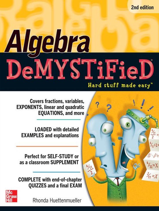 Algebra Demystified, Second Edition (ebook), Rhonda Huettenmueller ...
