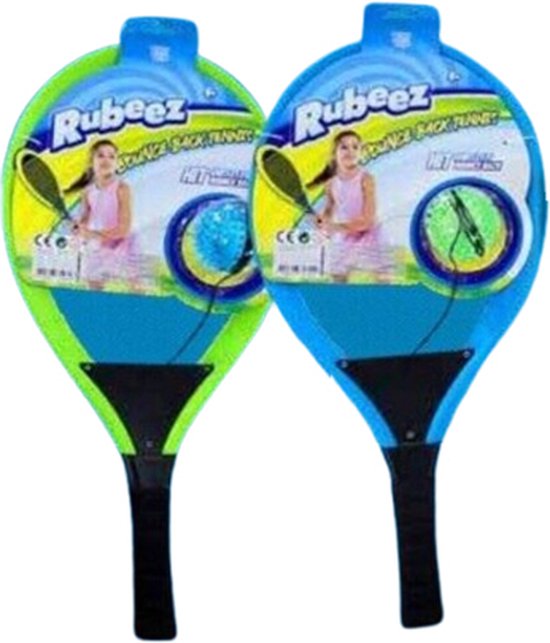 Tennis Trainer - Swingball met Bounce Back - Tennisracket met Elastiek ...