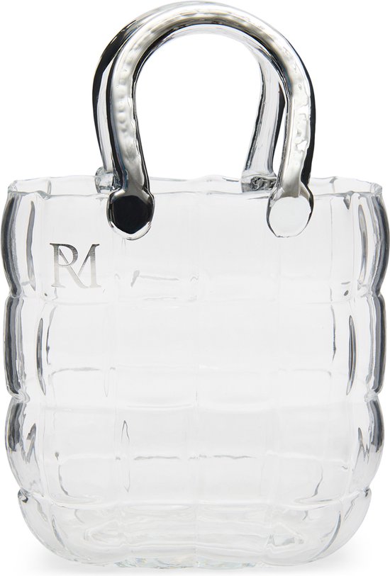 Riviera Maison Vaas tas vorm Transparant - Lovely Bloemenvaas - Glas ...